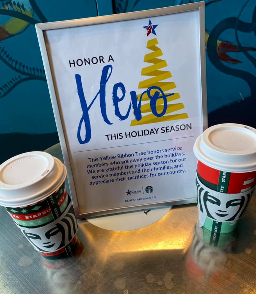 Honoring Service Members at Starbucks this Holiday Season - Blue Star ...