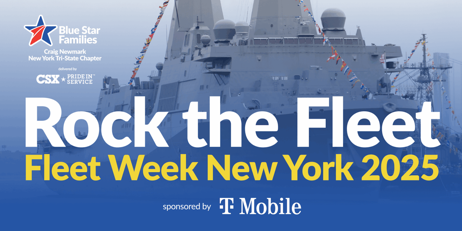 NY Fleet Week 2025 - Blue Star Families